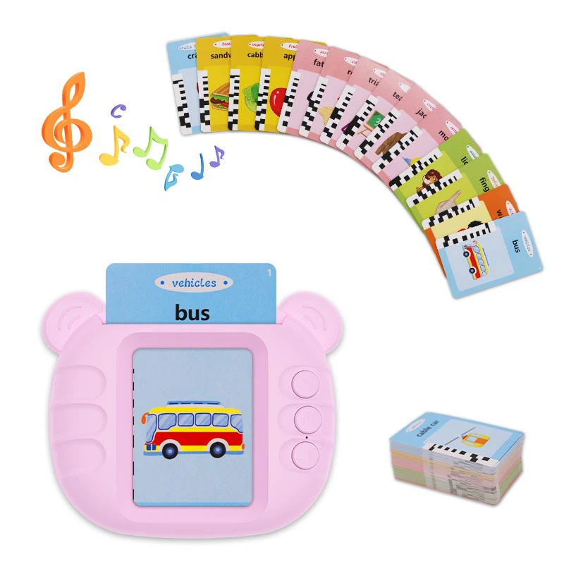 China Customized Interactive Talking Flash Cards Machine Learning Toy ...